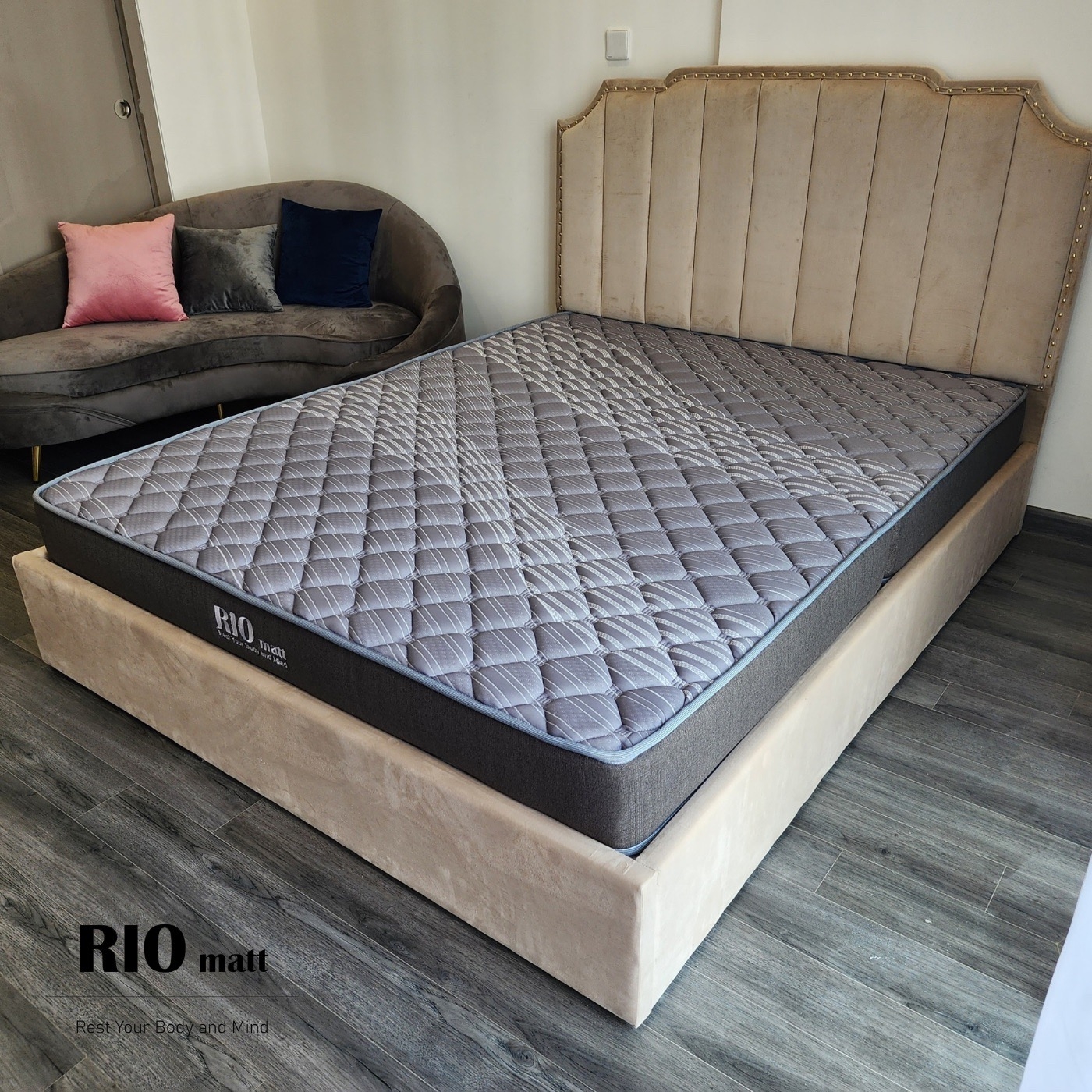 Đệm cao su tổng hợp Kim Cương Rio Matt 14 cm (160 x 200) | Đệm Bông Ép ...